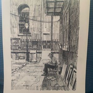 Don Davey | Art | Four Sketches Of The French Quarter For Framing 966 ...